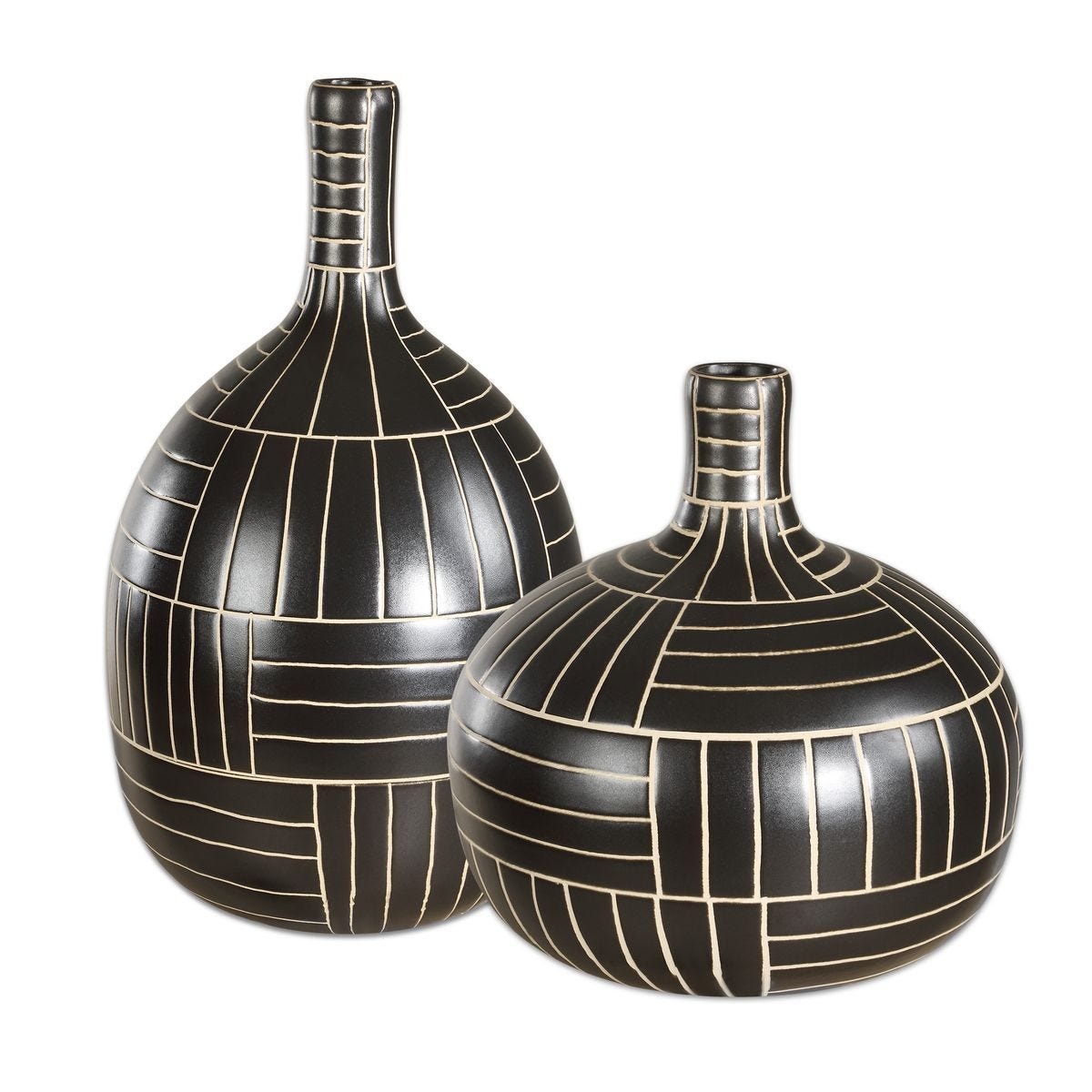Graphite Stride Vases, S/2