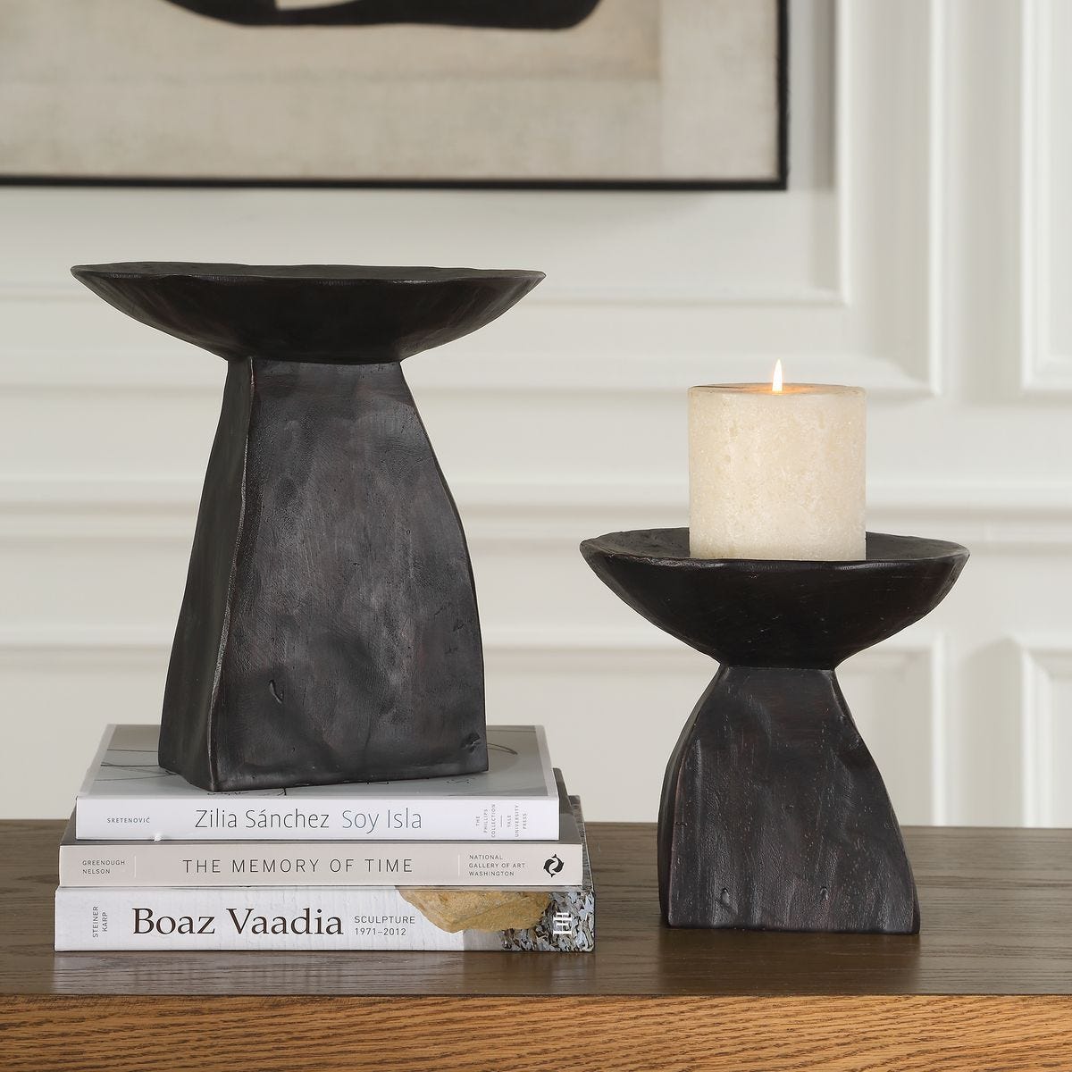 Shadow Pedestal Bowls, S/2 Lifestyle
