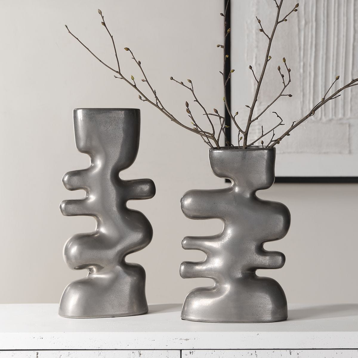 Free Flowing, Vases, S/2 Lifestyle